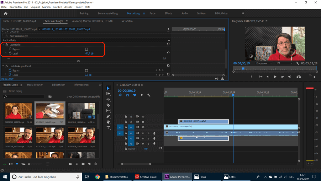 Adobe Premiere CC lernen - Anleitung für erste Schritte › RedGo.Tv